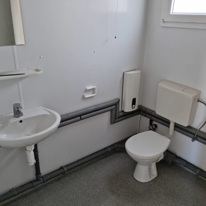 KONTENER BIUROWY MIESZKALNY Z PRYSZNICEM I WC OPCJA ANEKSU KUCHENNEGO ...