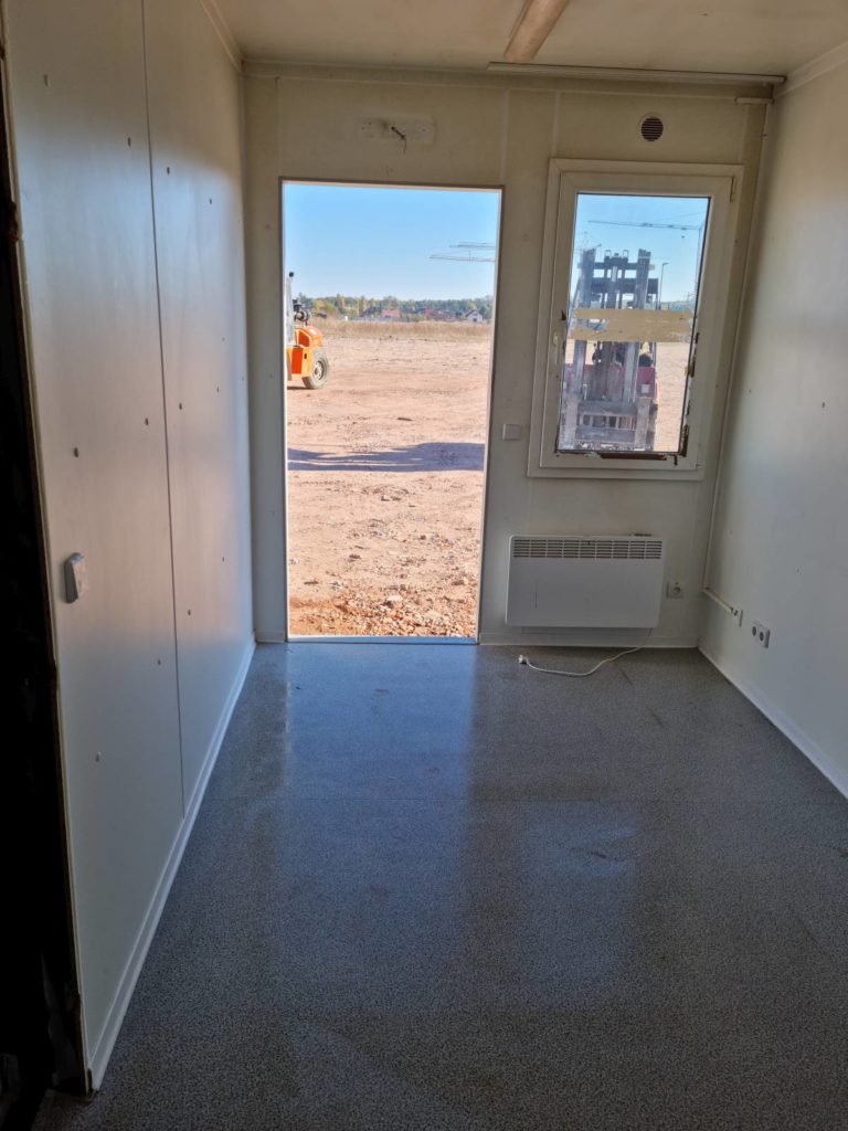 KONTENER BIUROWY MIESZKALNY Z PRYSZNICEM I WC OPCJA ANEKSU KUCHENNEGO ...