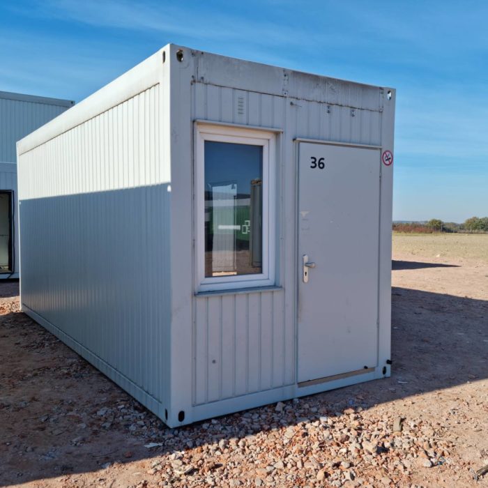 KONTENER BIUROWY MIESZKALNY Z PRYSZNICEM I WC OPCJA ANEKSU KUCHENNEGO ...