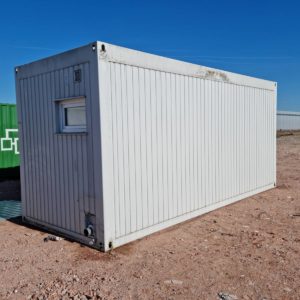 KONTENER BIUROWY MIESZKALNY Z PRYSZNICEM I WC OPCJA ANEKSU KUCHENNEGO ...