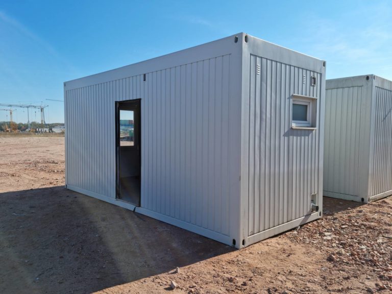 KONTENER BIUROWY MIESZKALNY Z PRYSZNICEM I WC OPCJA ANEKSU KUCHENNEGO ...