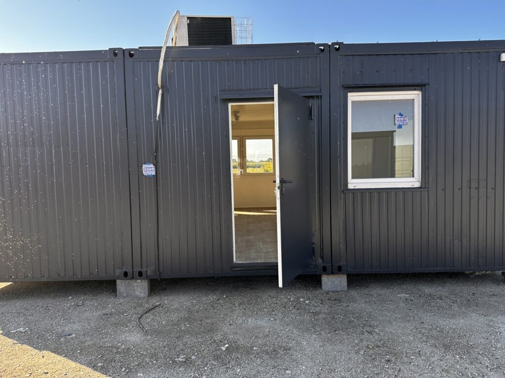 KONTENER BIUROWY TRIO ZESTAW OBIEKT 45m2 Z KLIMATYZACJĄ ...