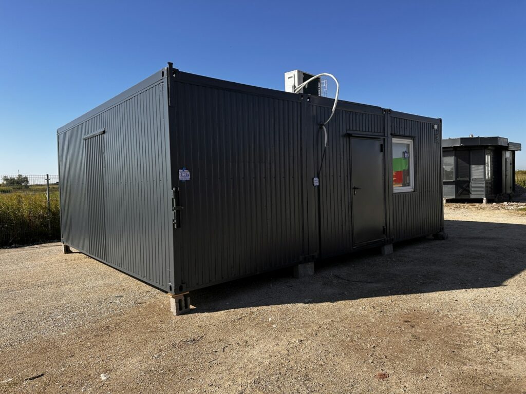 KONTENER BIUROWY TRIO ZESTAW OBIEKT 45m2 Z KLIMATYZACJĄ ...