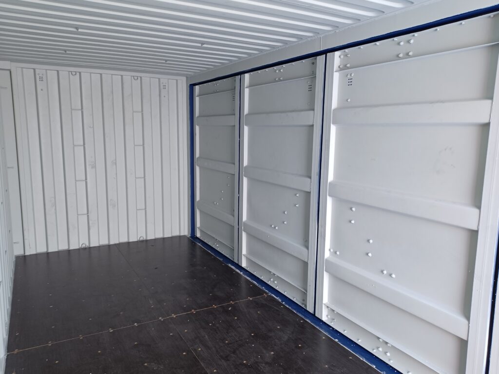 KONTENER MORSKI 20 DV OPEN SIDE ONE WAY - MobilneKontenery.pl