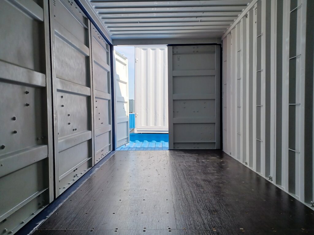 KONTENER MORSKI 20 DV OPEN SIDE ONE WAY - MobilneKontenery.pl