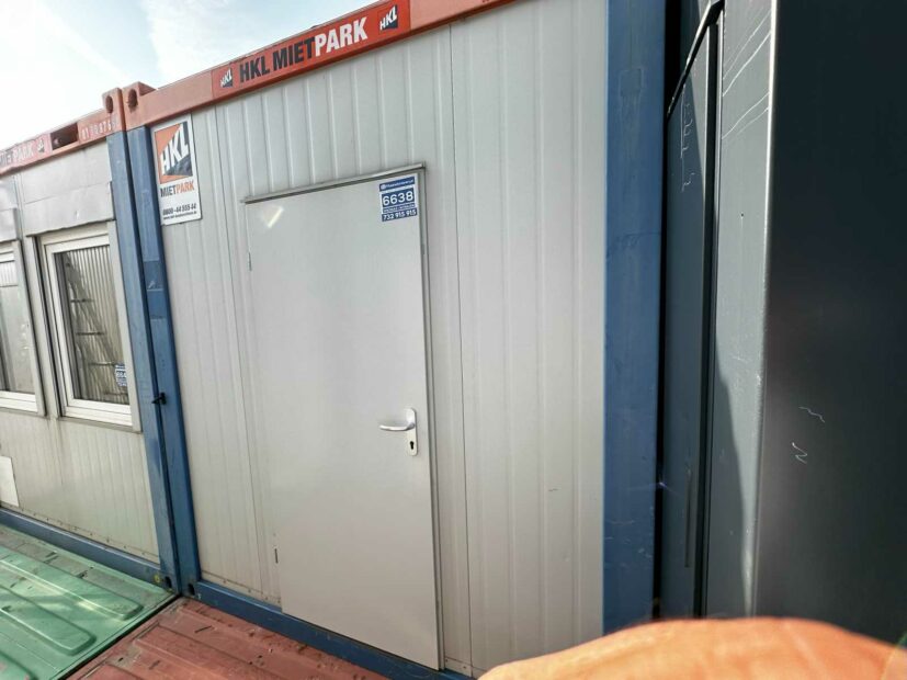 KONTENER BIUROWY CONTAINEX 2,5x6 - POŁOWA DUO OPEN SPACE ...