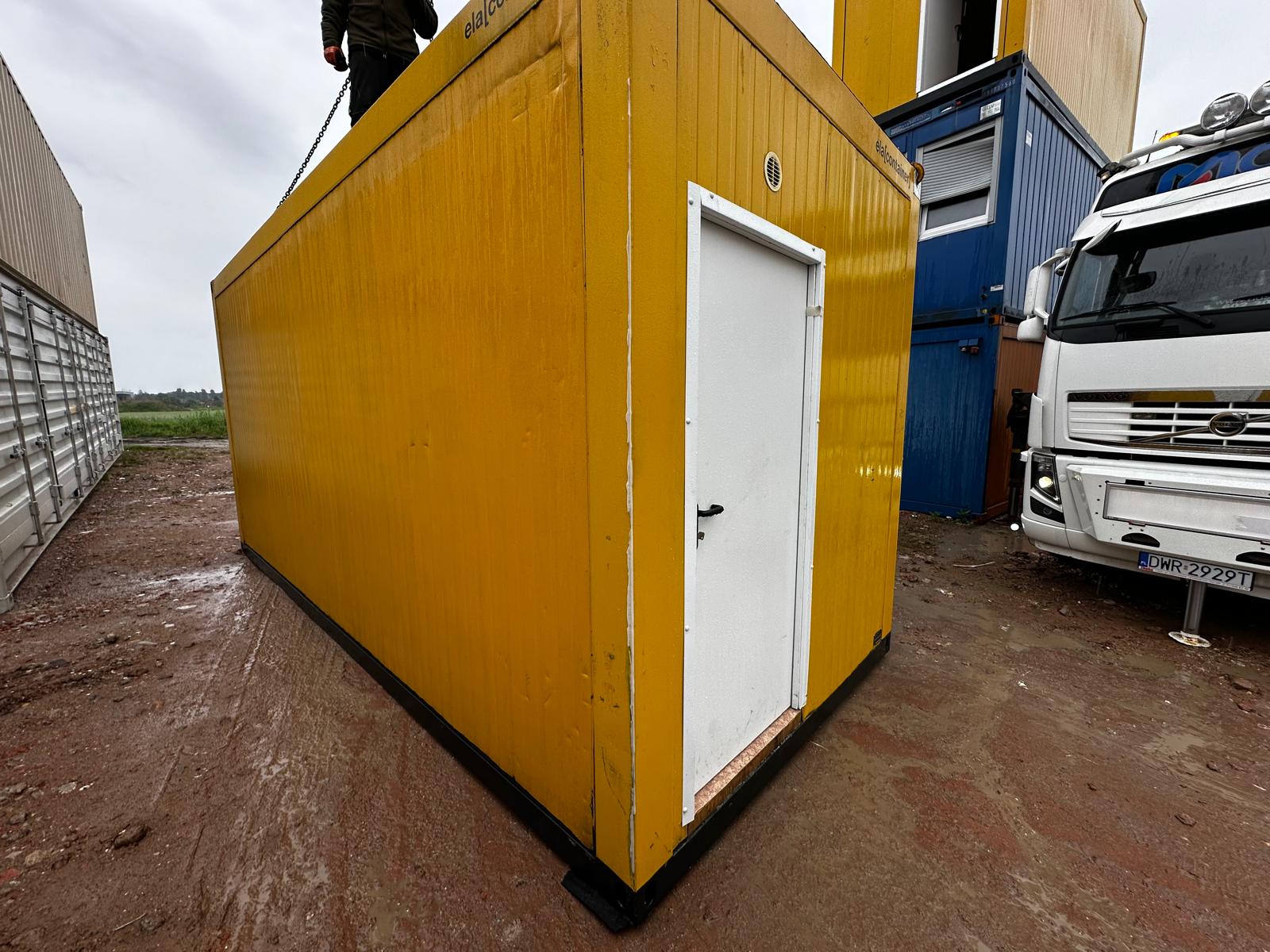 KONTENER BIUROWY 2,5x6 PÓŁ DUO - MobilneKontenery.pl